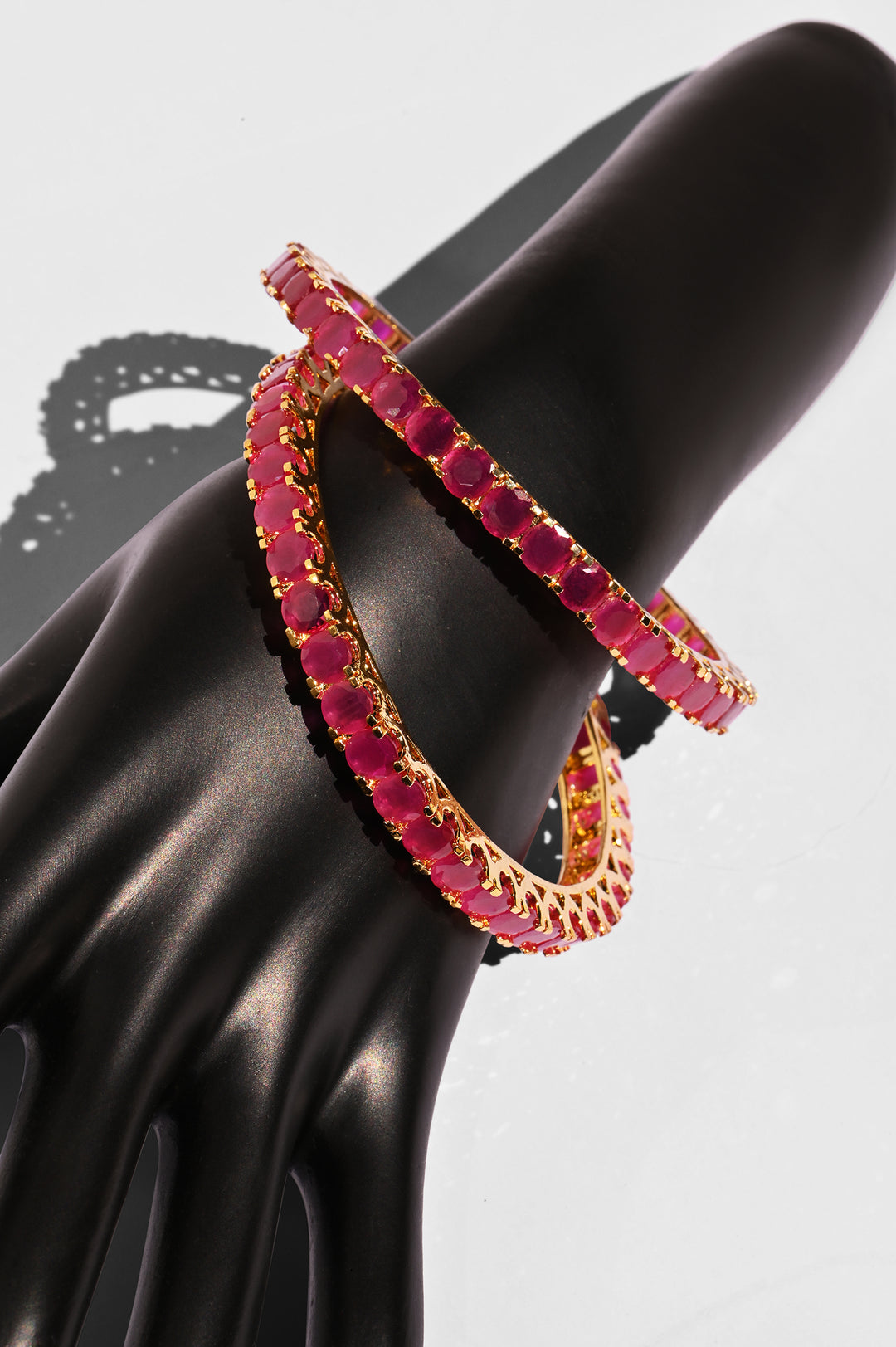 Red ruby bangles store
